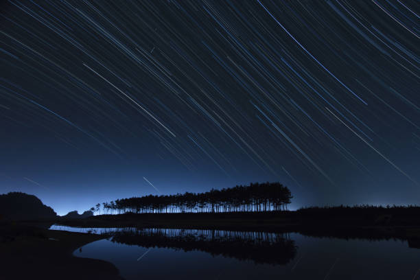 Free Stock Photo of Rocket launching into the night sky with ignited ...
