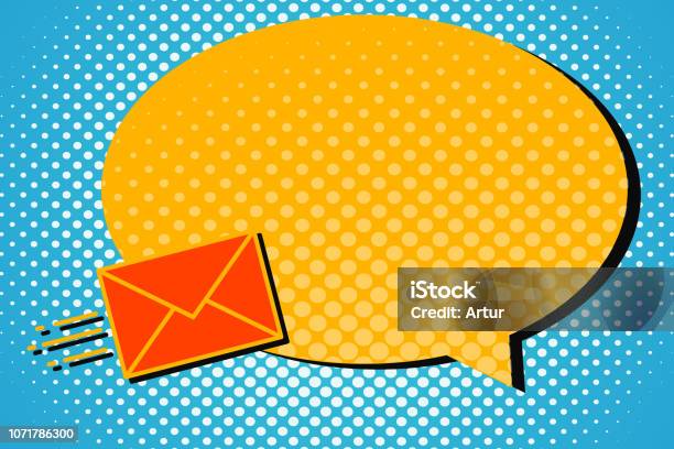 Desain Datar Ilustrasi Vektor Kosong Esp Template Copy Teks Ruang Untuk