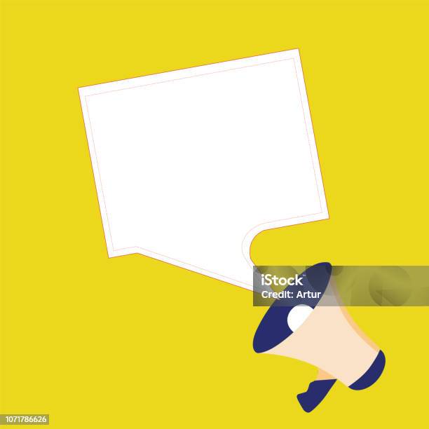 Desain Datar Ilustrasi Vektor Kosong Esp Template Salin Teks Ruang