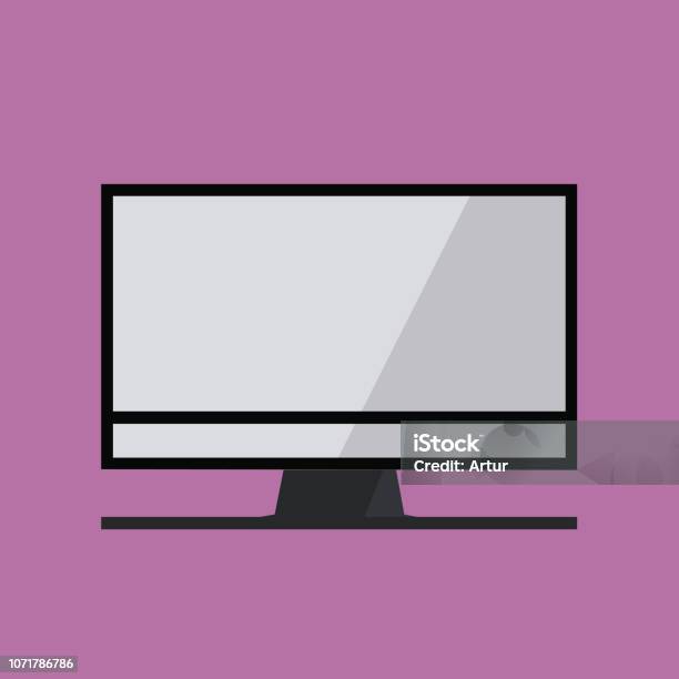 Desain Datar Ilustrasi Vektor Kosong Esp Template Salin Teks Ruang