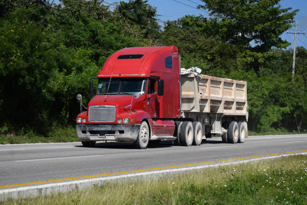 Free Stock Photo of Red Freightliner trucks | Download Free Images and ...