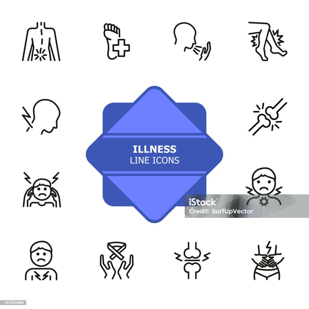 Krankheitlinie Symbole Stock Vektor Art und mehr Bilder von Arrangieren ... Krankheitlinie Symbole Stock Vektor Art und mehr Bilder von Arrangieren ...