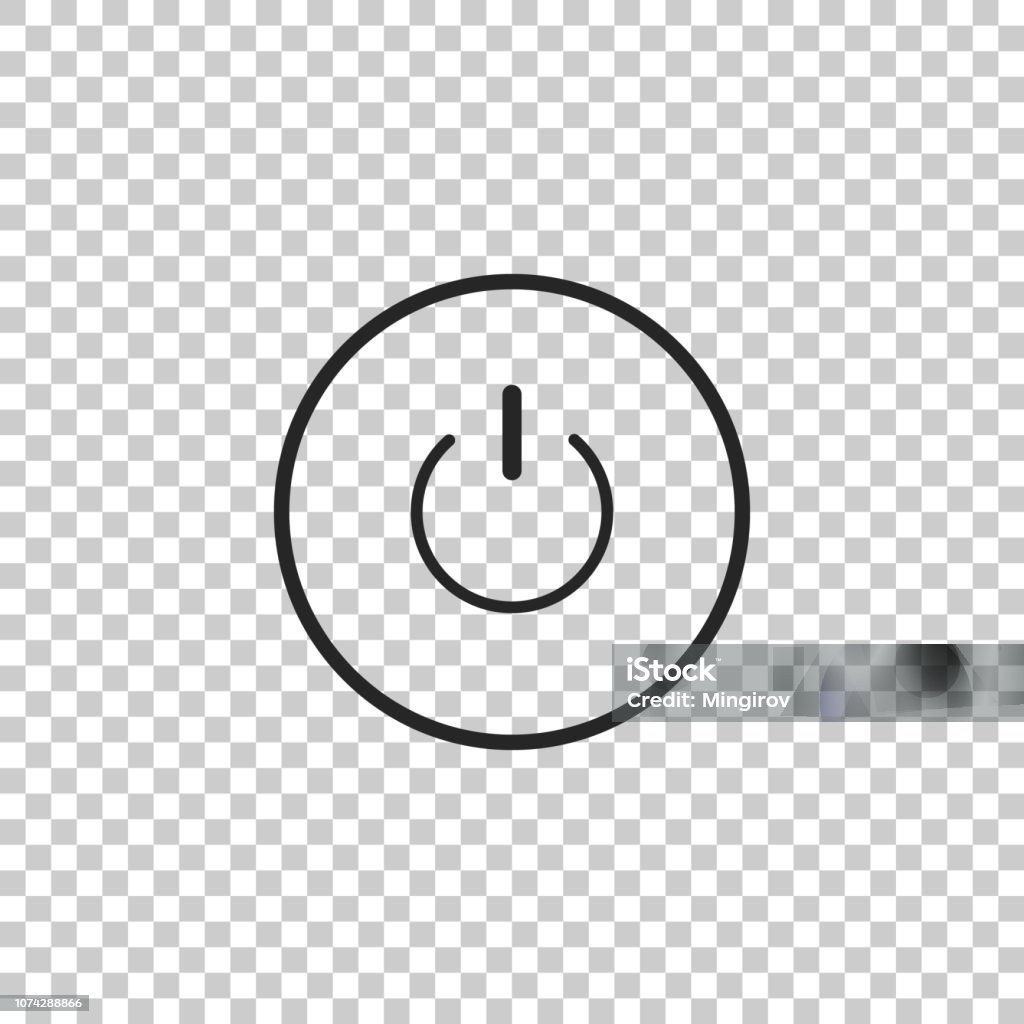 Powerbuttonsymbol Auf Transparenten Hintergrund Isoliert Beginnen Sie ... Powerbuttonsymbol Auf Transparenten Hintergrund Isoliert Beginnen Sie ...