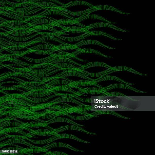 Binary Code Background Numbers Concept Algorithm Data Code Decryption And Encoding Stock