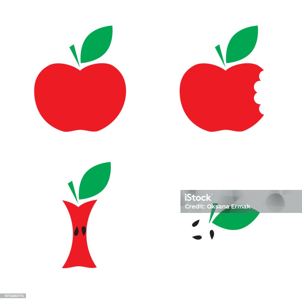 Apel Yang Sangat Lezat Ilustrasi Stok Unduh Gambar Sekarang Alam Apel Berair Makanan Dan