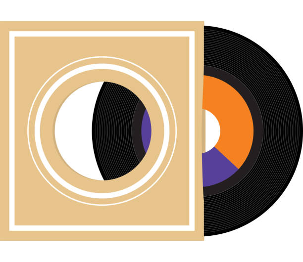 Record sleeve Clipart Vector PNG , SVG, EPS, PSD, AI