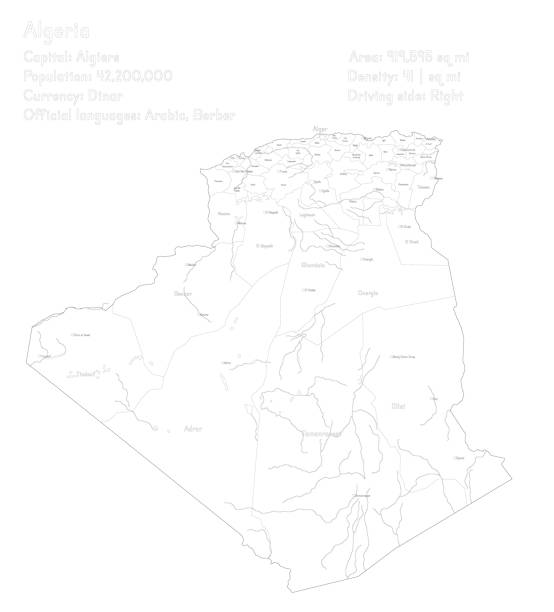 Algeria Population Density Map Stock Photos, Pictures & Royalty-Free ... Algeria Population Density Map Stock Photos, Pictures & Royalty-Free ...