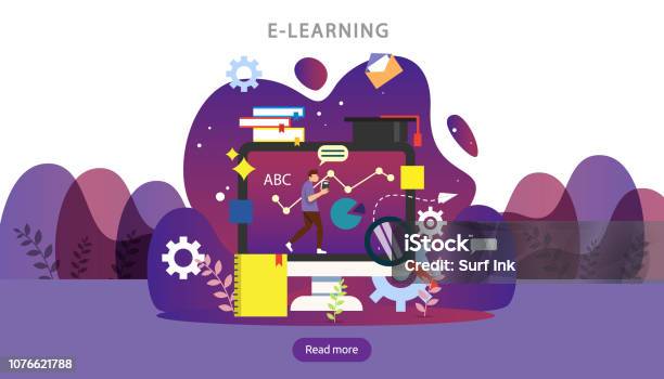 Konsep Elearning Dengan Karakter Komputer Buku Dan Orangorang Kecil ... Konsep Elearning Dengan Karakter Komputer Buku Dan Orangorang Kecil ...