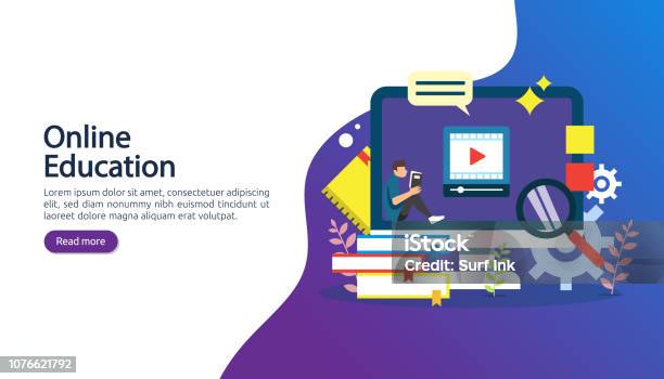 Konsep Elearning Dengan Karakter Komputer Buku Dan Orangorang Kecil ... Konsep Elearning Dengan Karakter Komputer Buku Dan Orangorang Kecil ...