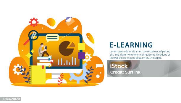Konsep Elearning Dengan Karakter Komputer Buku Dan Orangorang Kecil ... Konsep Elearning Dengan Karakter Komputer Buku Dan Orangorang Kecil ...