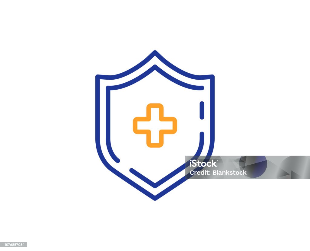 Ikon Garis Perisai Obat Tanda Perlindungan Medis Vektor Ilustrasi Stok ... Ikon Garis Perisai Obat Tanda Perlindungan Medis Vektor Ilustrasi Stok ...