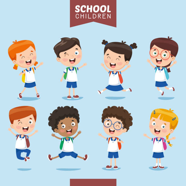élève Du Primaire Vectoriels Et Illustrations Libres De Droits Istock