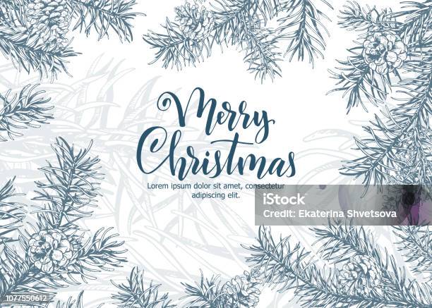 Ilustrasi Gambar Sketsa Natal Ilustrasi Stok Unduh Gambar Sekarang