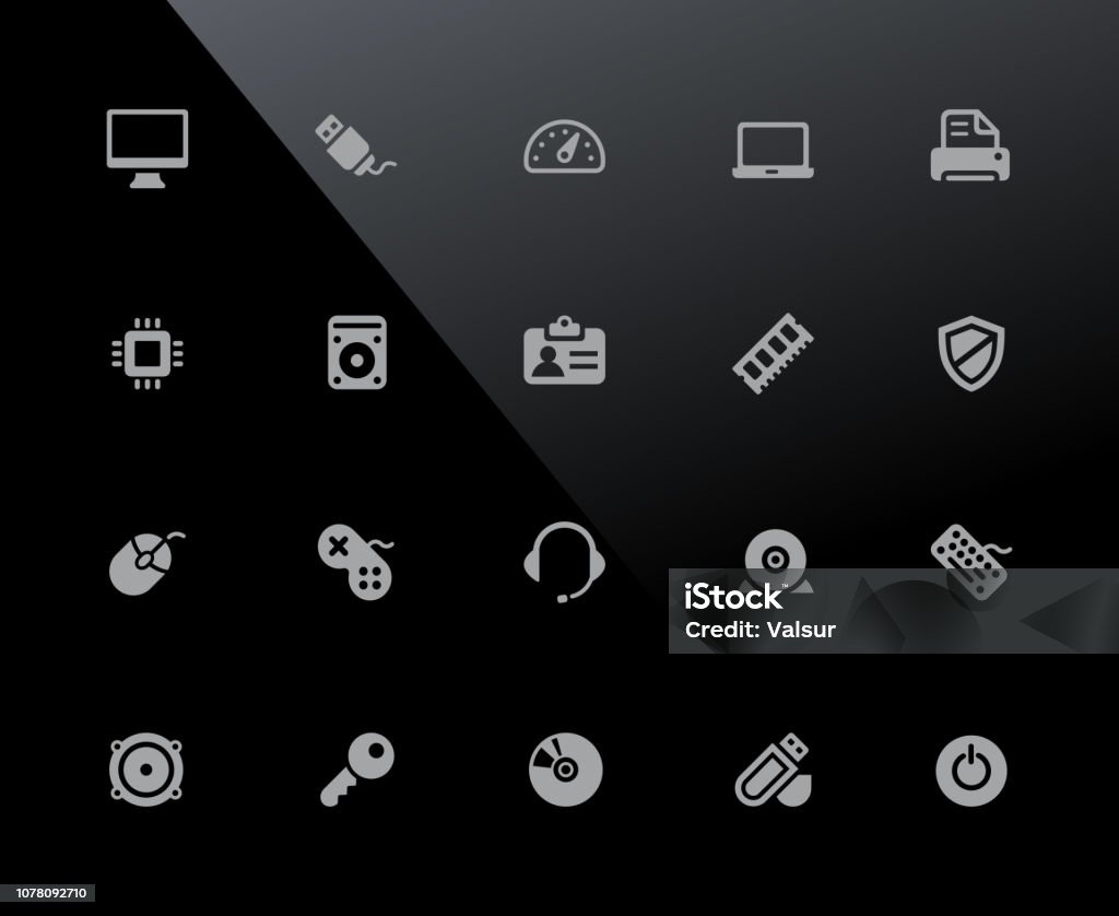 Ilustración de Los Iconos De La Computadora Serie De 32px y más ... Ilustración de Los Iconos De La Computadora Serie De 32px y más ...