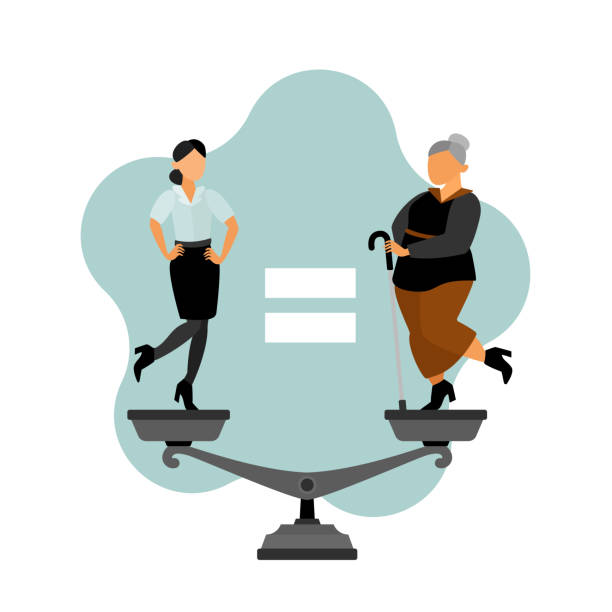 290 Age Discrimination Stock Illustrations Royalty Free Vector