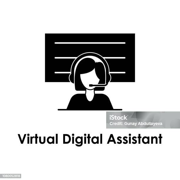 Papan Wanita Dukungan Ikon Asisten Digital Virtual Salah Satu Ikon ... Papan Wanita Dukungan Ikon Asisten Digital Virtual Salah Satu Ikon ...
