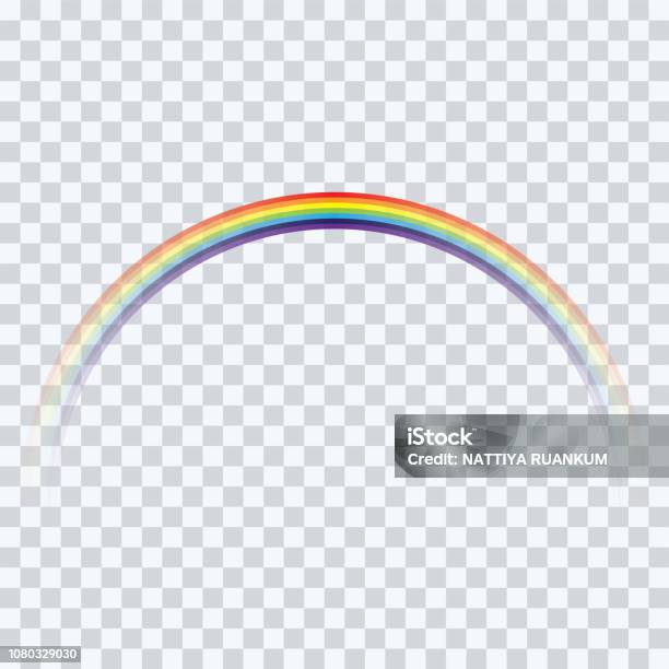 Abstrait Arcenciel Dessin Animé Sur Fond Illustration Vectorielle