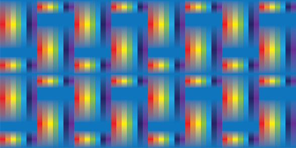 Abstrait Arcenciel Dessin Animé Sur Fond Illustration Vectorielle
