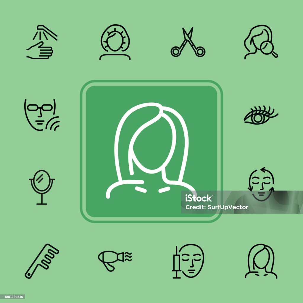 Beauty Care Line Icon Set Stock Illustration - Download Image Now ... Beauty Care Line Icon Set Stock Illustration - Download Image Now ...