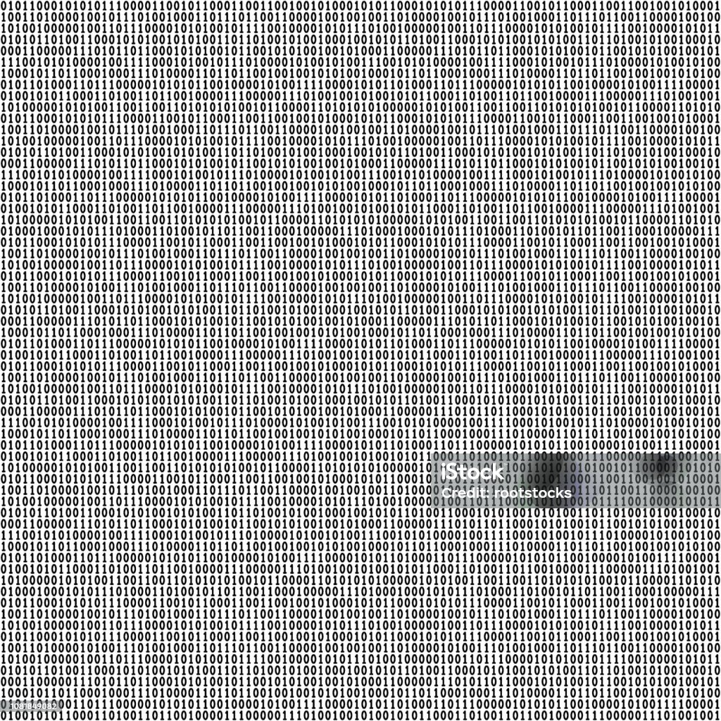 Binary Code Seamless Pattern Stock Illustration Download Image Now