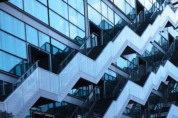 Free Stock Photo of Modern architectural building with repetitive ...