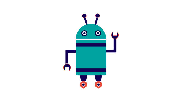 Android Robot Logo Stock Vectors - Istock