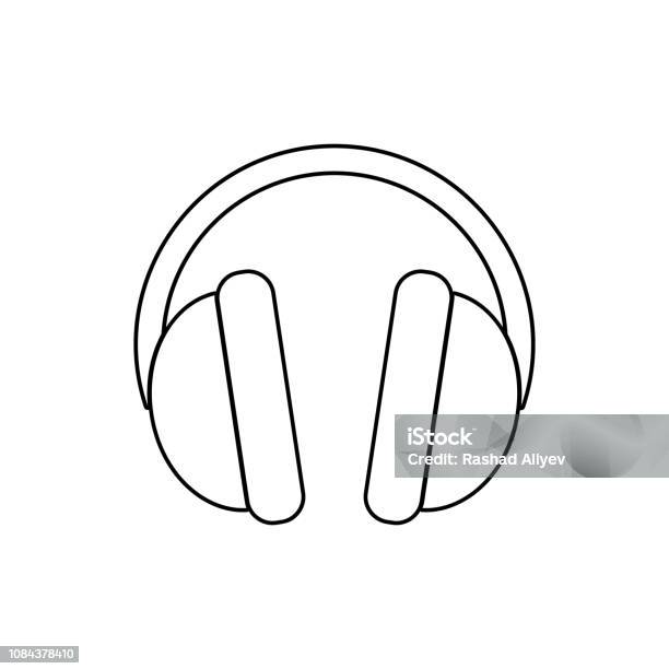Icône De Casque Élément De Support Pour Icône Apps Mobile Concept Et