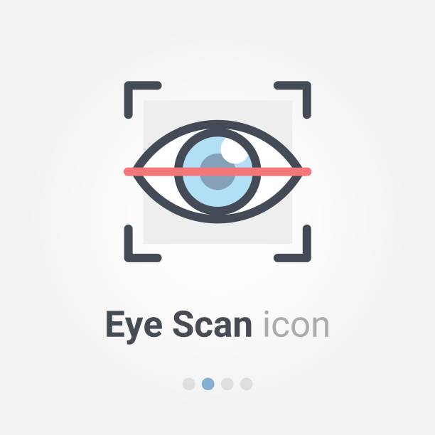 1200 Eye Retina Scan Stock Illustrations Royalty Free Vector