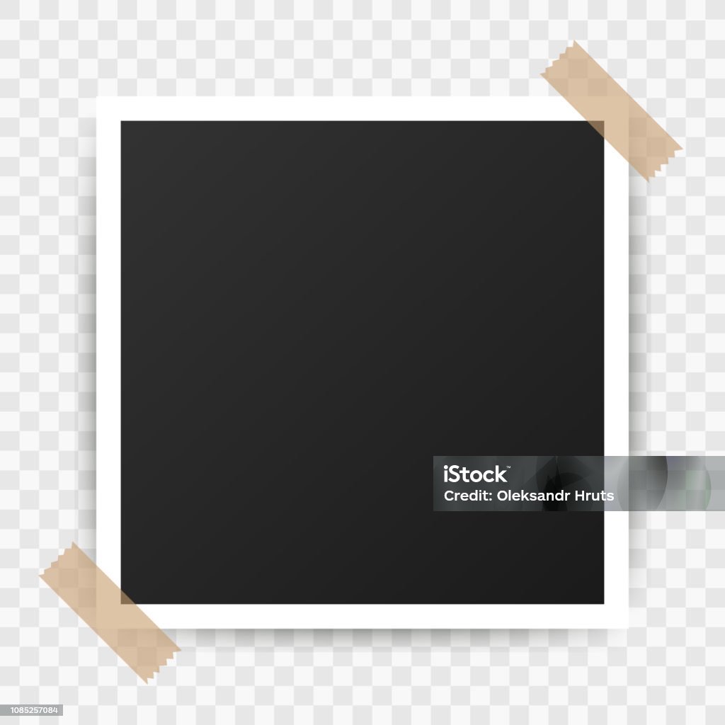 Desain Mockup Bingkai Foto Foto Realistis Dengan Ruang Kosong Untuk