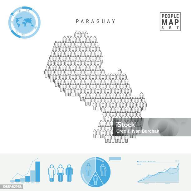 Vetores de Mapa De Ícone Do Paraguai As Pessoas Silhueta Estilizada ... Vetores de Mapa De Ícone Do Paraguai As Pessoas Silhueta Estilizada ...