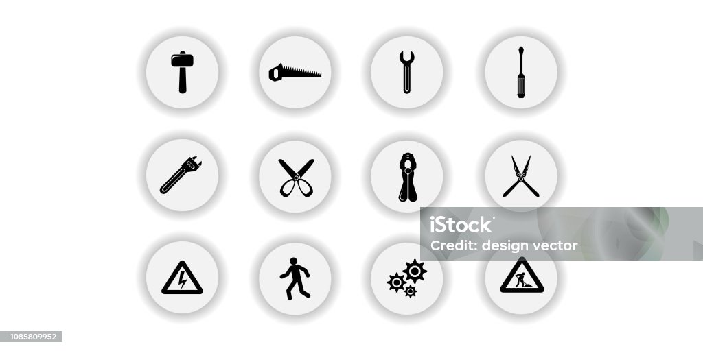 Werkzeuge Vektoricons Werkzeugesymbol Symbole Werkzeugeiconbilder Stock ... Werkzeuge Vektoricons Werkzeugesymbol Symbole Werkzeugeiconbilder Stock ...