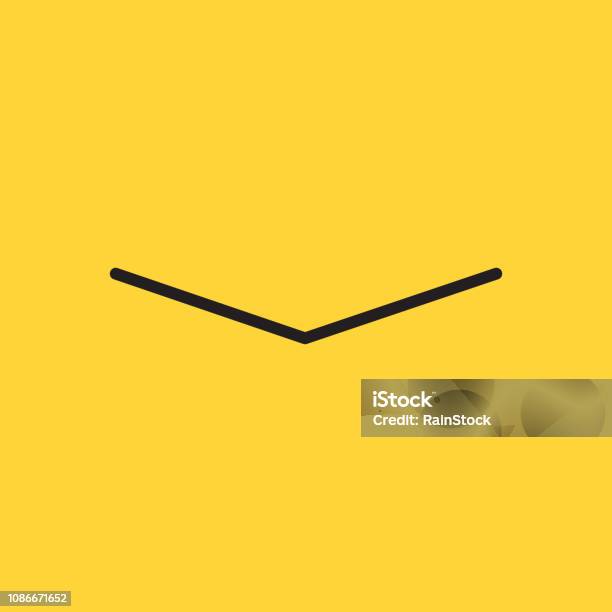 Linear Wide Arrow Thin Line Icon For Website Design And App Development ... Linear Wide Arrow Thin Line Icon For Website Design And App Development ...