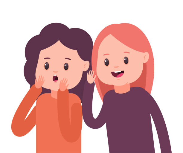 People Whispering Clip Art Illustrations Royalty Free Vector Graphics And Clip Art Istock
