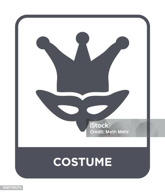 Costume Icône Vecteur Sur Fond Blanc Costume Mode Icônes Remplis De