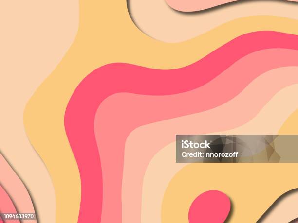Latar Belakang Potongan Kertas Abstrak Latar Belakang Tekstur Warna 3d