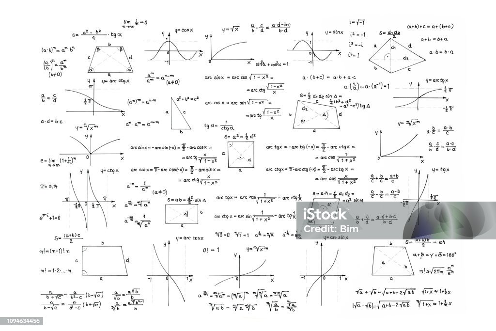 Kumpulan Rumus Matematika Foto Stok Unduh Gambar Sekarang