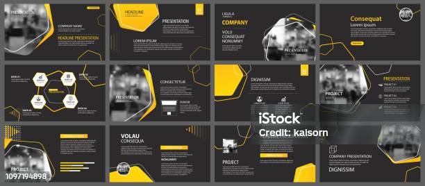 Latar Belakang Presentasi Dan Tata Letak Slide Desain Template