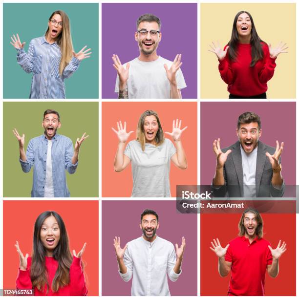 Photo libre de droit de Collage De Personnes De Groupe Les Femmes Et ... Photo libre de droit de Collage De Personnes De Groupe Les Femmes Et ...
