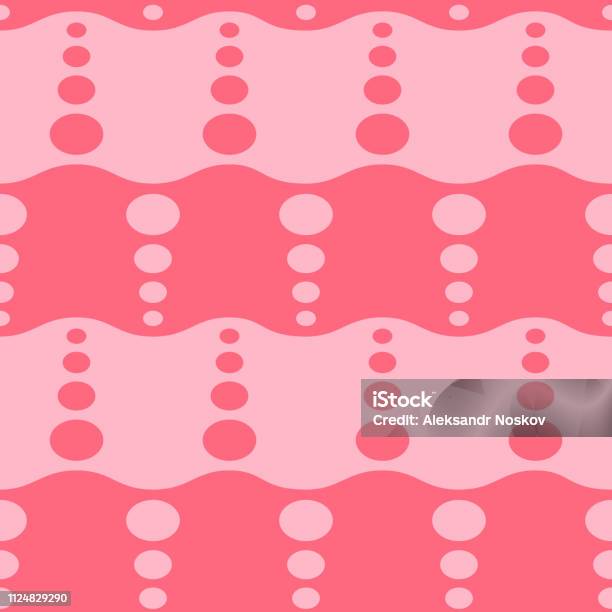 Latar Belakang Geometris Mulus Abstrak Dengan Bentuk Organik Yang
