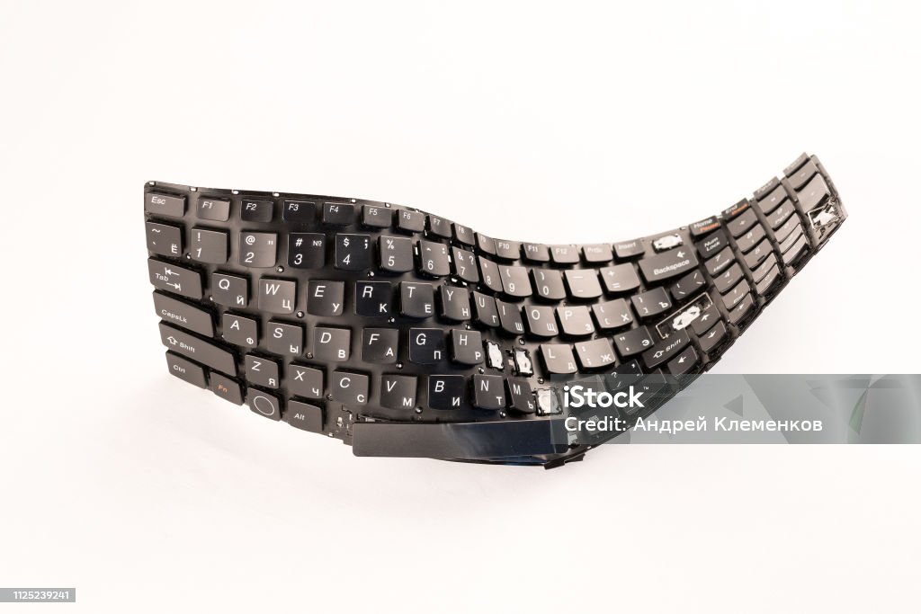 Broken Keyboard Isolated At White Background Stock Photo - Download ... Broken Keyboard Isolated At White Background Stock Photo - Download ...