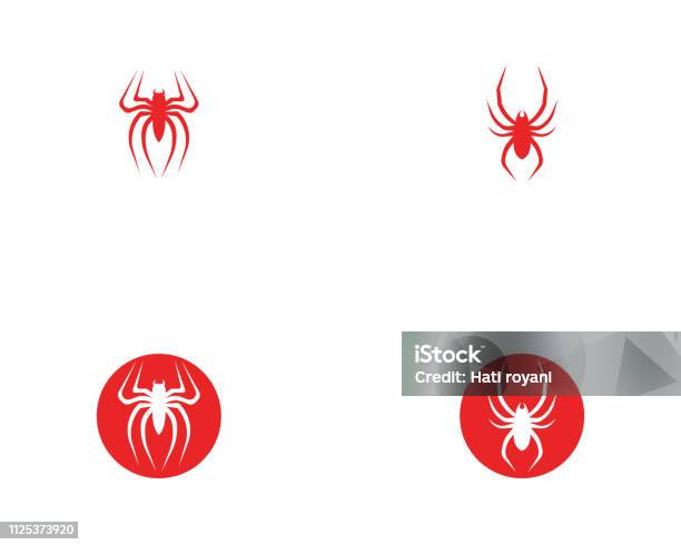Symbole Et Le Logo De Laraignée Vecteurs Libres De Droits Et Plus D