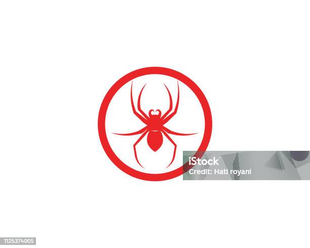 Symbole Et Le Logo De Laraignée Vecteurs Libres De Droits Et Plus D