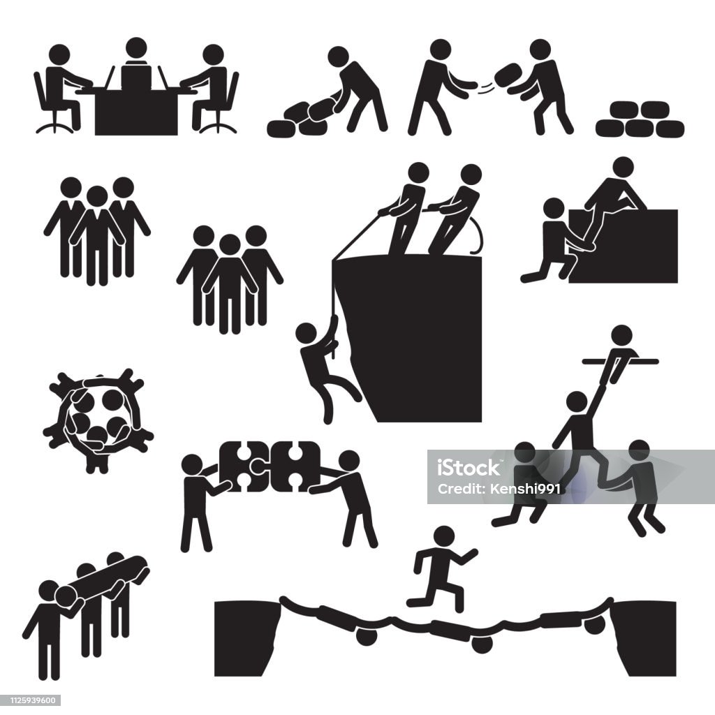 Teamwork Icons Set Vector Stock Illustration - Download Image Now ... Teamwork Icons Set Vector Stock Illustration - Download Image Now ...