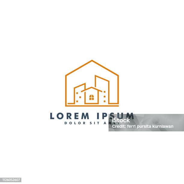 Icône De Construction De Maisons Le Signe De La Maison Et Symbole