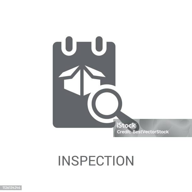 Ikon Inspeksi Konsep Logo Inspeksi Trendi Pada Latar Belakang Putih ... Ikon Inspeksi Konsep Logo Inspeksi Trendi Pada Latar Belakang Putih ...
