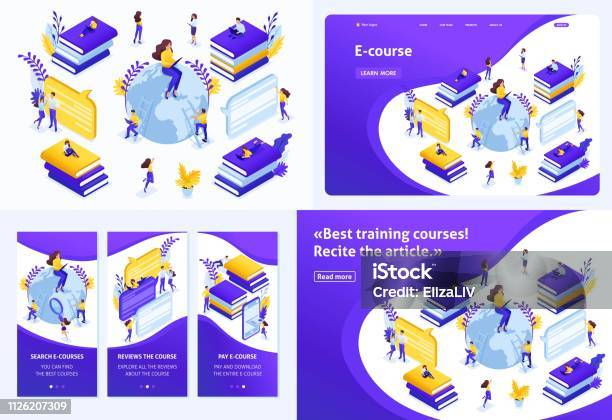 Atur Artikel Desain Template Halaman Arahan Desain Aplikasi Konsep