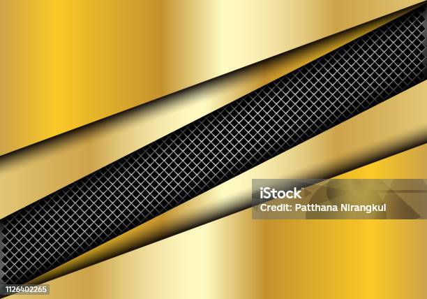 Abstrak Logam Persegi Mesh Slash Dalam Desain Tumpang Tindih Lempeng