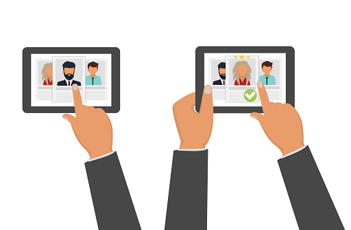Agence Demploi Concept De Recruteur Concept De Gestion De Ressources