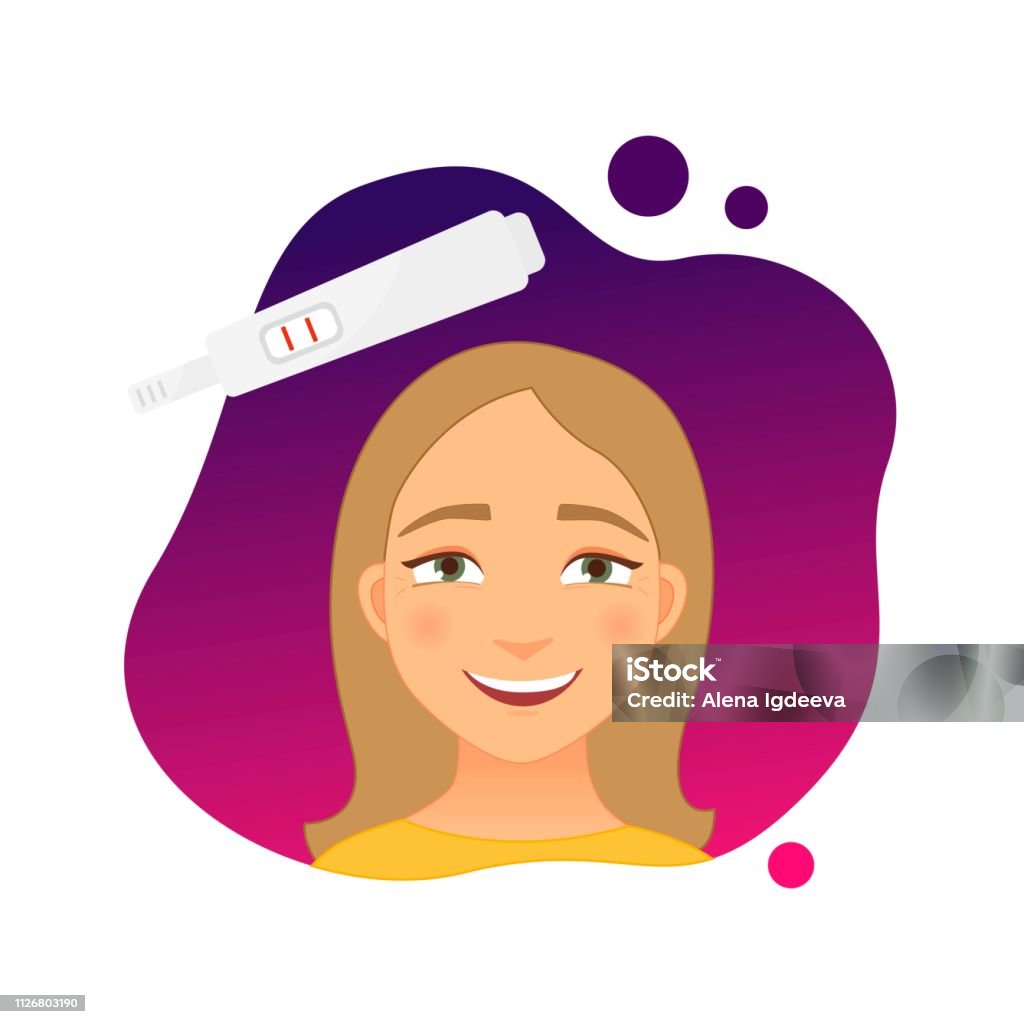 Vector Illustration Of A Happy Girl Stock Illustration Download Image