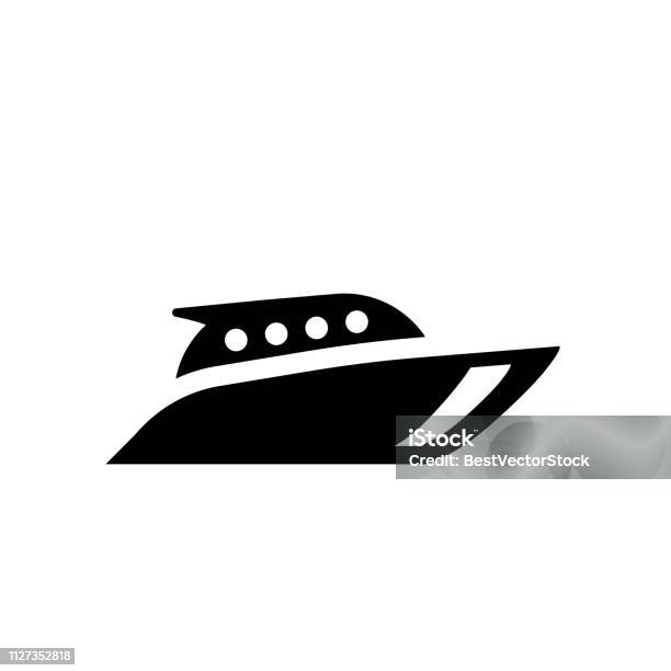 Icône De Bateau Concept De Logo Bateau Branché Sur Fond Blanc De La